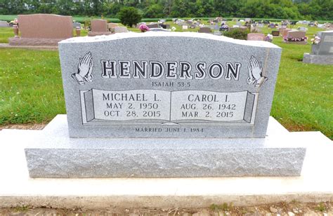 Carol I Persinger Henderson 1942 2015 Find A Grave Memorial