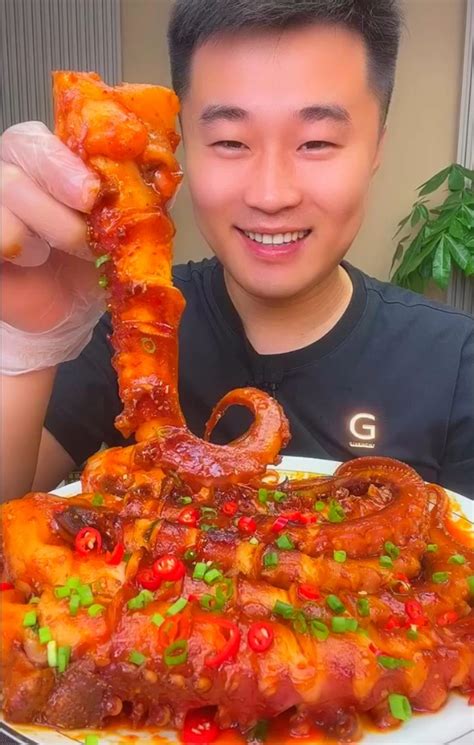 Asmr Eating Octopus And Cow Intestine Soup Asmr Eating Octopus And