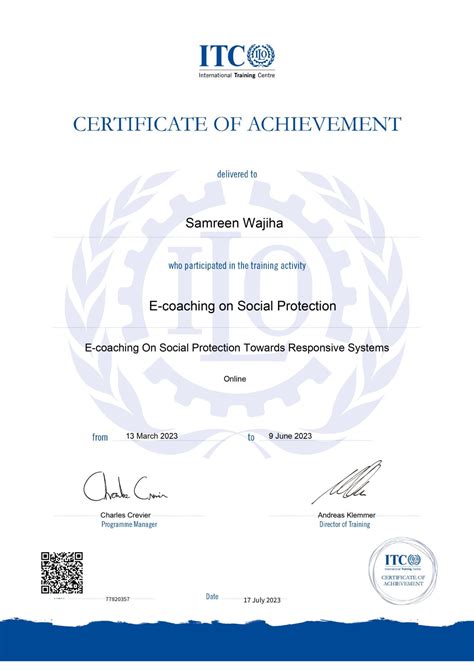 Wajiha Samreen On Linkedin Socialprotection Professionaldevelopment Ecoaching Lifelonglearning