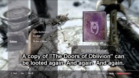 Skyrim Infinite Gold Dupe Glitch Exploit Sightless Pit YouTube