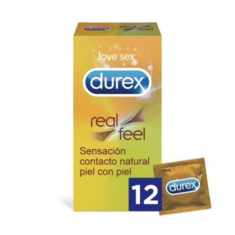 DUREX REAL FEEL 12 UNITS od výrobce DUREX CONDOMS 15 ks skladem