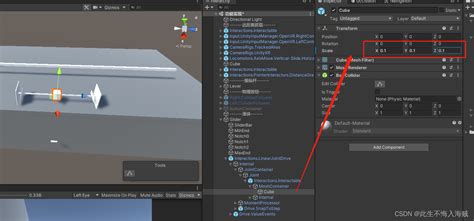 【unity Vr开发】结合vrtk40：创建滑块unity 颜色滑块 Csdn博客