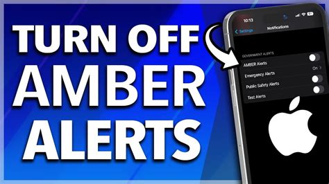 How To Turn Off Amber Alerts IPhone YouTube