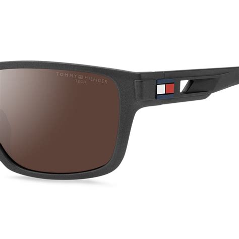 Tommy Hilfiger Th 1952s 4wc Ti Metalized Grey Sunglasses Man