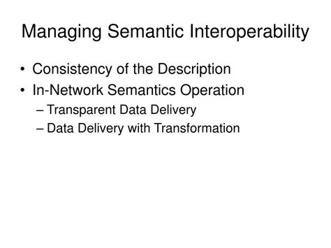 ppt semantic interoperability in multi domain sensor networks