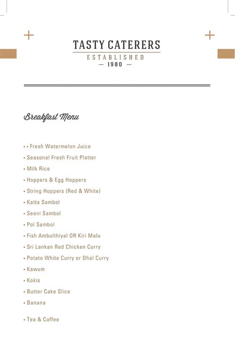 Tasty Menu Explore Our Delightful Selection Of Dishes