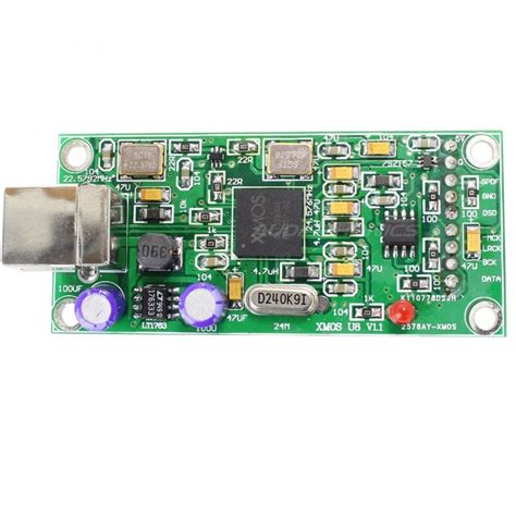 XMOS U Digital Interface USB To SPDIF Bit Khz Pre Welded Pines Audiophonics