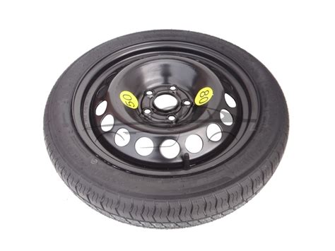 Set Notrad SKODA RAPID R16 5x100x57 1 SCHLÜSSEL WAGENHEBER