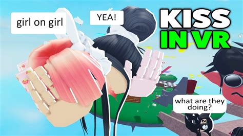Roblox Vr Hands Kiss Then People Get Angry Kissing Funny Moments