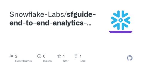 Github Snowflake Labssfguide End To End Analytics With Snowflake And