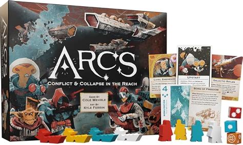 Leder Games Arcs Board Game Ages 14 2 4 Players 60 120