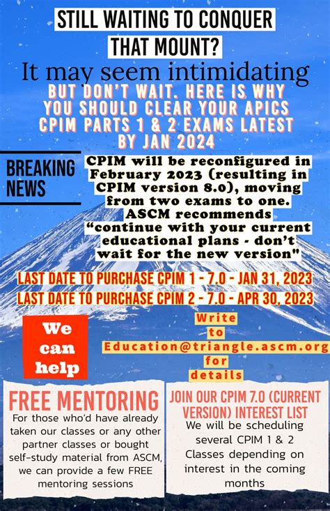 Ascm Triangle Chapter On Linkedin Cpim Ascm Apics Supplychain