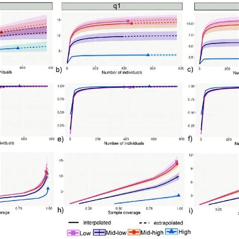 Interpolated Continuous Line And Extrapolated Dashed Line Hill