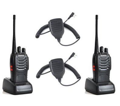 Buy Uspro Pack Baofeng Bf S Long Range Uhf Mhz W Ctcss