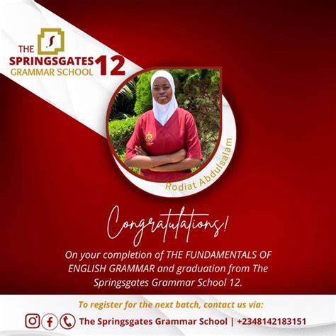 Sgs Sgs12 Aproudspringer Learnenglishforfree Rodiat Abdulsalam 17 Comments