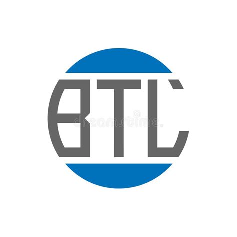 BTL Letter Logo Design on White Background. BTL Creative Initials ...