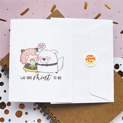 One Piece Anime Valentines Day Cards Etsy