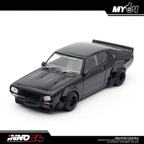 Inno64 Nissan Skyline 2000 Gtr Kpgc10 Lb Works Ken Meri Black