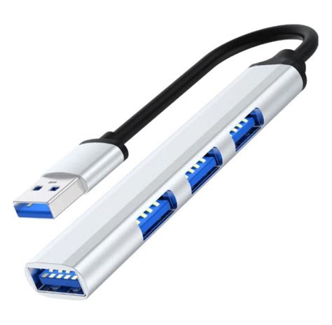 Hub Multiplicador Usb C O A 4 Puertos 30 Extensión Adapter