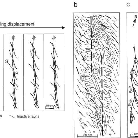 comparison between the fault geometry kinematics from analog models of