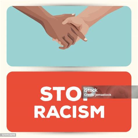 인종 간 악수 중지 인종차별 캠페인 공동체에 대한 스톡 벡터 아트 및 기타 이미지 공동체 기민 다민족 그룹 Istock