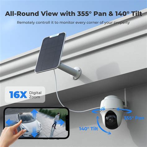 Reolink Argus B430 Pt 5mp Outdoor Battery Powered Wifi Camera
