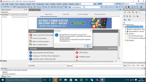 Instalação Do Usercontrol No Delphi Xe8 Youtube