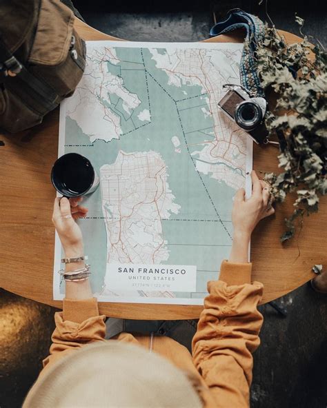 Beautiful Poster Of San Francisco Streetmap Poster Mapiful