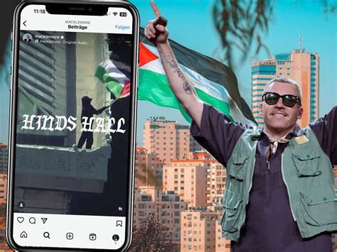 US Rapper Macklemore brachte propalästinensischen Song heraus Stars VOL AT