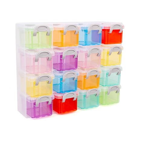 Assorted Storage Organiser 16 Pack Hobbycraft