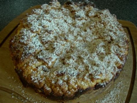 Torte Omas Apfel Quark Torte Einfach 210 Kcal100g