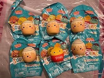 Amazon Squishmallows Squooshems Food Series 1 Pack Official