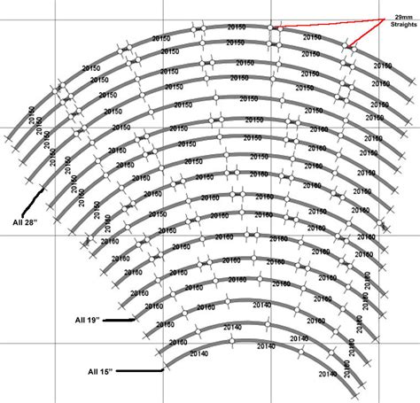 Ho Scale Radius Template 21 01 08 Curved Tie Fixture 1 