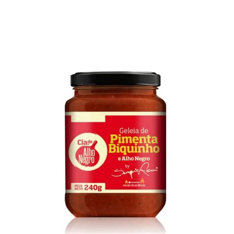 Geleia De Pimenta Biquinho E Alho Negro Gramas Chug A Lug Bebidas Especiais