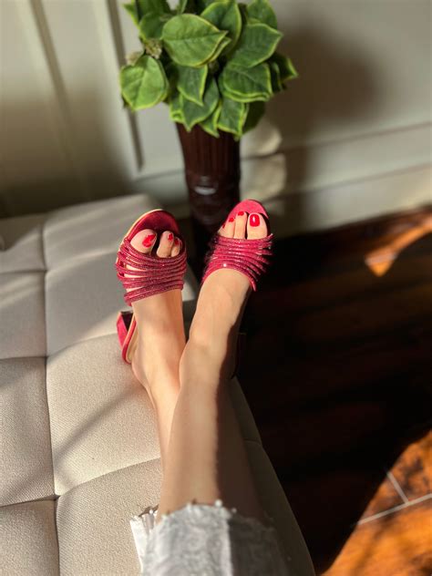 Nancy Heels Red Ovolo Shoes