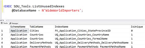 Sdu Tools List Unused Indexes In A Sql Server Database The Bit Bucket