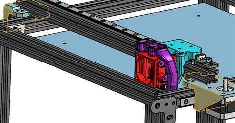 Ender 5 Pro Y Axis Linear Rails Mounts By Milli Download Free Stl