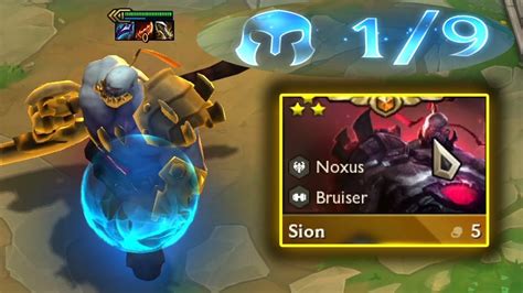 Sion 3 Star 1v9 ⭐⭐⭐ Tft Set 9 Youtube