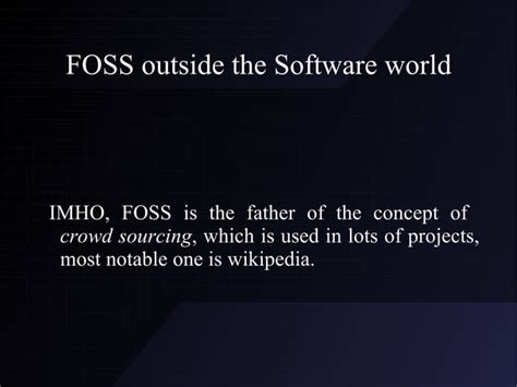 Intro To Foss And Using It In Development Ppt