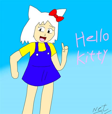 Hello Kitty Human My Oc By Netnanthapat On Deviantart