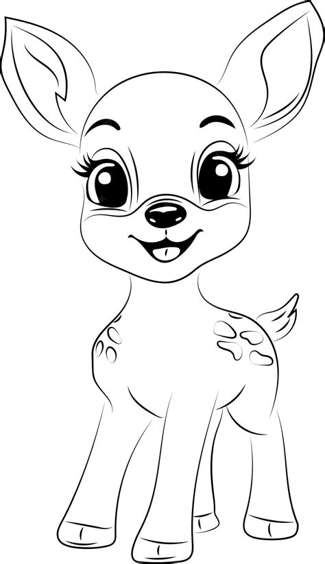 Página Para Colorear De Personajes De Dibujos Animados Para Niños
