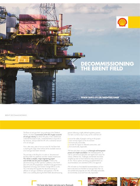 Decommissioning The Brent Field Pdf