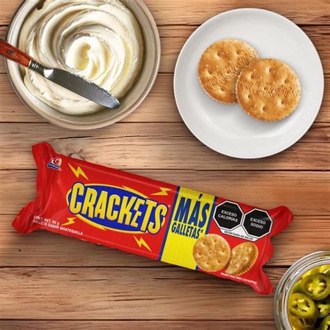 Gamesa Galletas Crackets Sabor Mantequilla 95 G H E B México