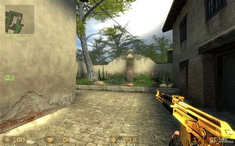 Default Css Golden Ak 47 For Counter Strike Source