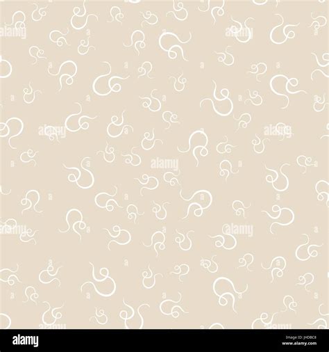 Stylized Swirly Curls Seamless Pattern Stock Vector Image And Art Alamy