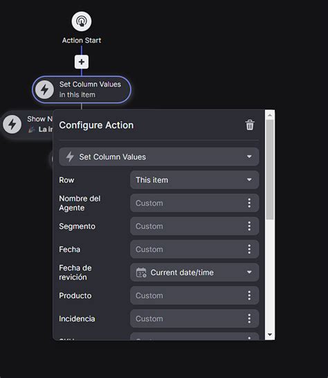 Set Colum Values No Work In Buttons Glide Pages Ask For Help