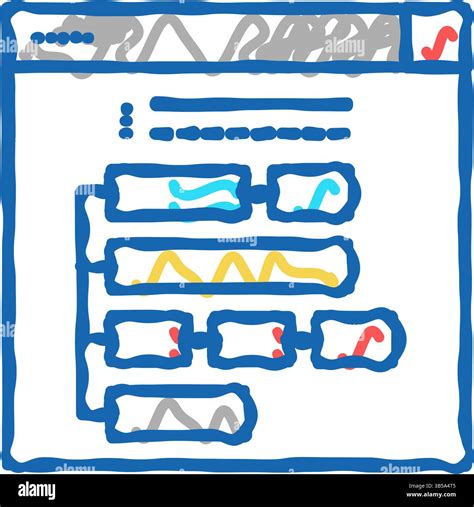 Program Hierarchy Icon Doodle Illustration Stock Vector Image And Art Alamy