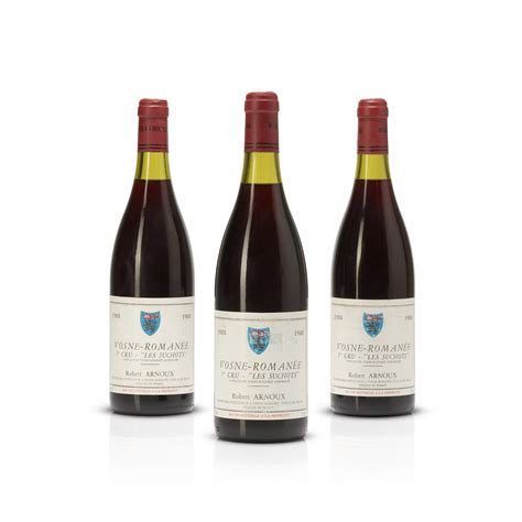 Domaine Robert Arnoux Vosne Romanée Les Suchots 1988 Côte De Nuits Premier Cruslightly