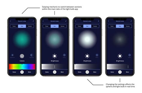 Smart Bulb App Redesign By Darren Yao SVA Design