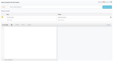 Add Ability To Hide The Endpoint And Headers Sections In GraphiQL